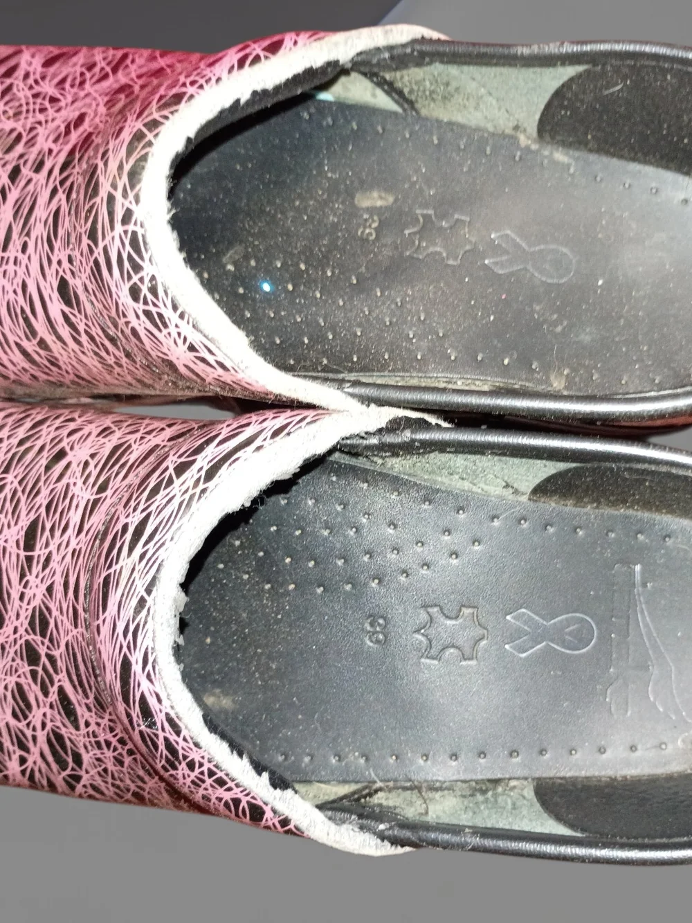 Dansko | Shoes | Dansko Pink Patterned Slipon Clog | Poshmark
